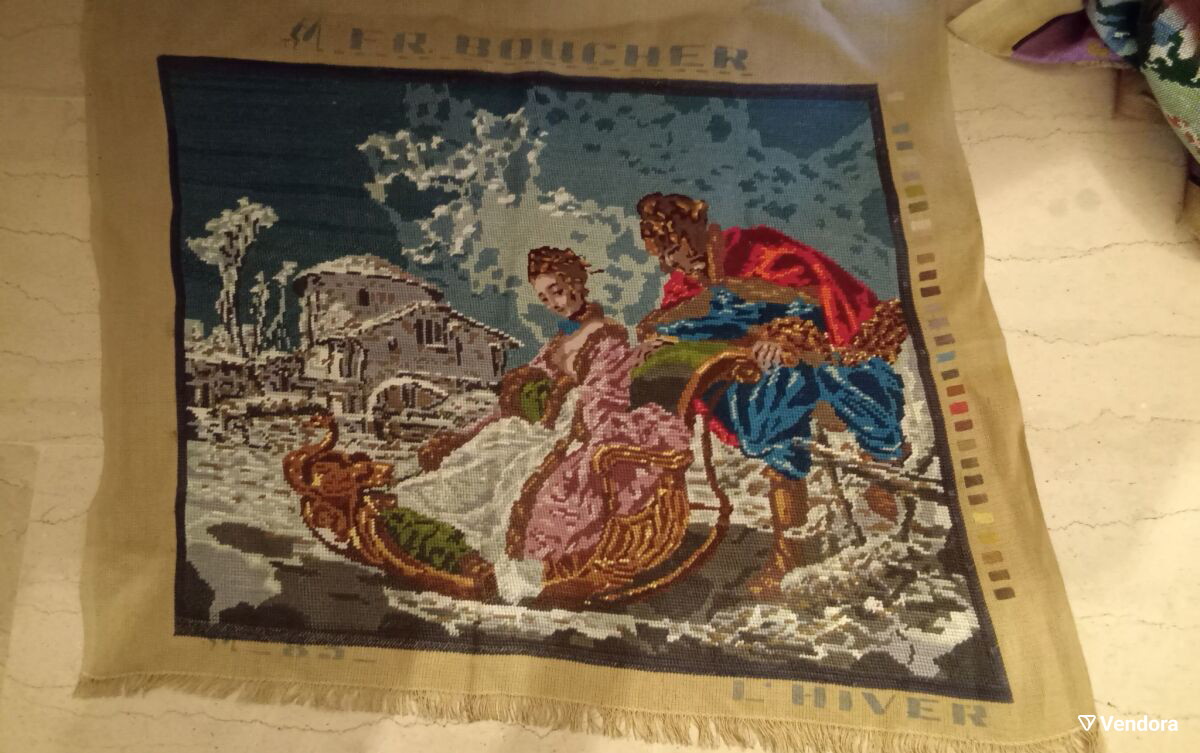 πινακας κεντημα ετοιμο για καδρο - € 25,00 - Vendora.gr
