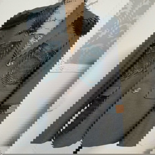 Y2K σακάκι με τζίν λεπτομέρειες… - € 25,00 - Vendora.gr