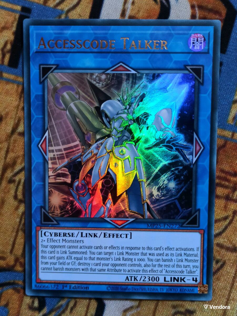 Accesscode Talker κάρτα Yu-Gi-Oh! σαν… - € 2,00 - Vendora.gr