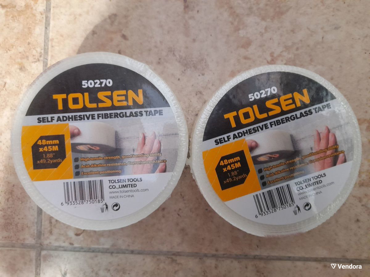 Tolsen Αυτοκόλλητες Ταινίες Επιδιόρθωσης… - € 5,00 - Vendora.gr