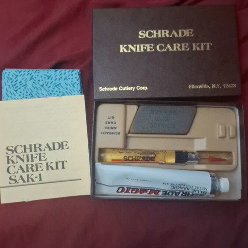Vintage Schrade Knife Care Kit SAK-1… - € 30,00 - Vendora.gr