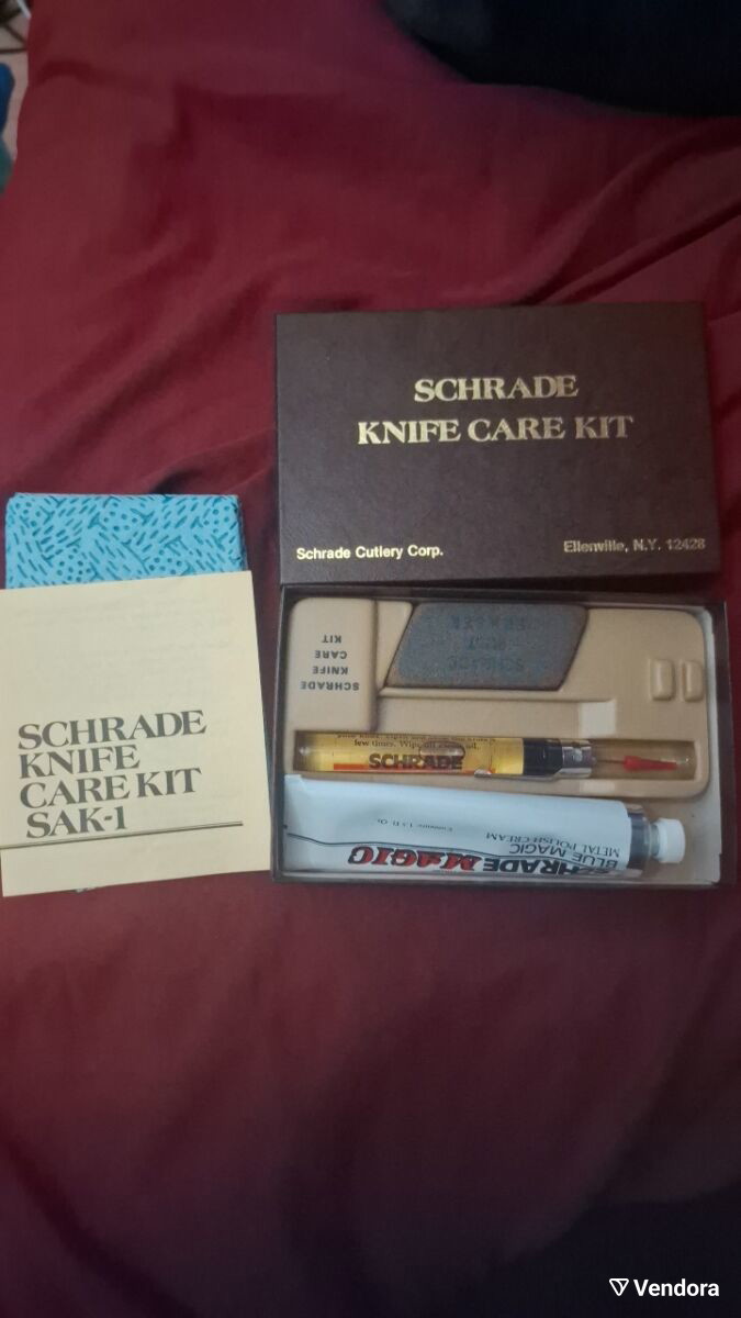 Vintage Schrade Knife Care Kit SAK-1… - € 30,00 - Vendora.gr