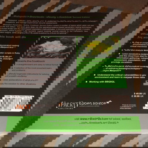 Metasploit Penetration Testing Cookbook… - € 28,00 - Vendora.gr