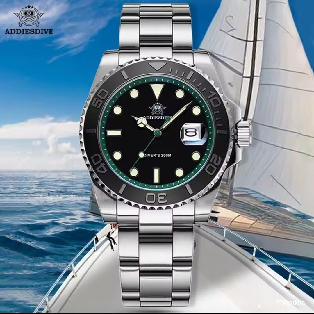 Addiesdive 48mm καταδυτικό ρολόι… - € 79,00 - Vendora.gr