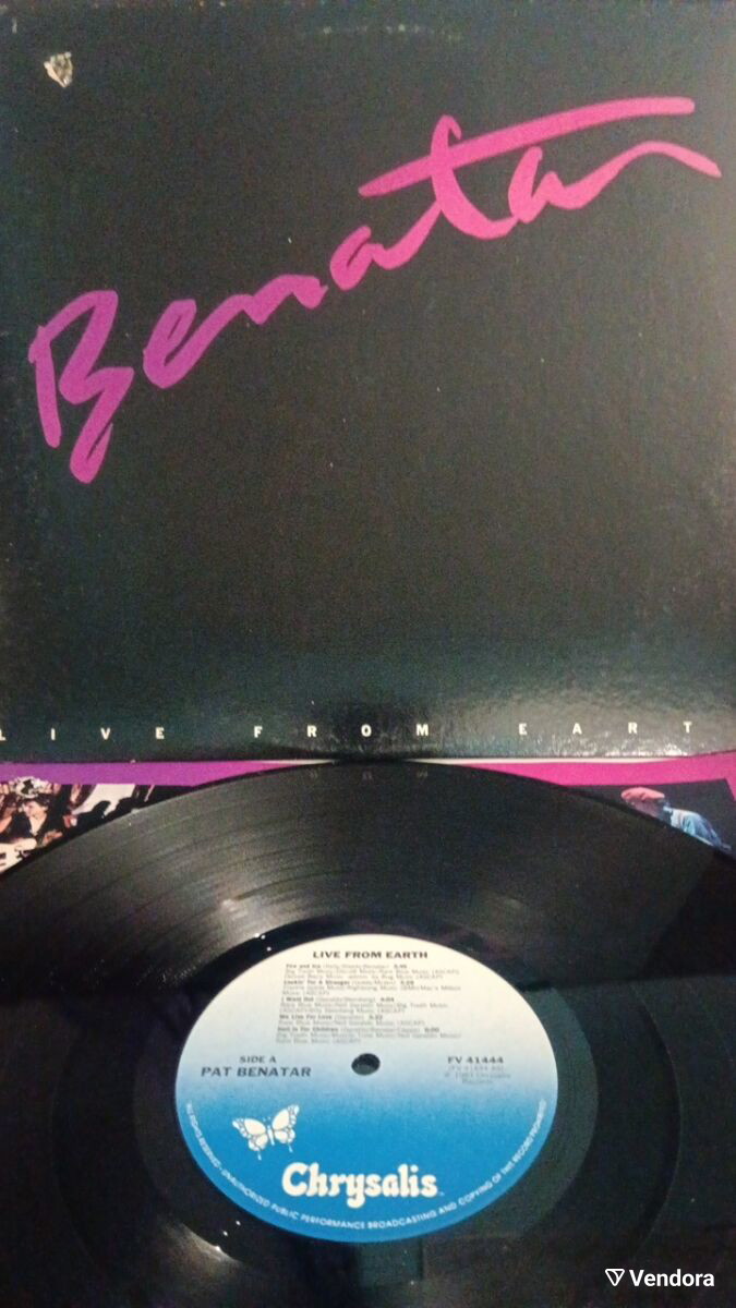 Pat Benatar Live From Earth βινύλιο… - € 10,00 - Vendora.gr