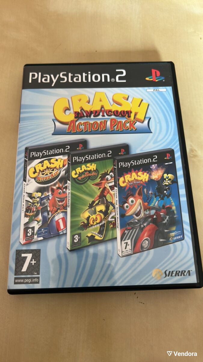 Crash Bandicoot Action Pack για… - € 50,00 - Vendora.gr