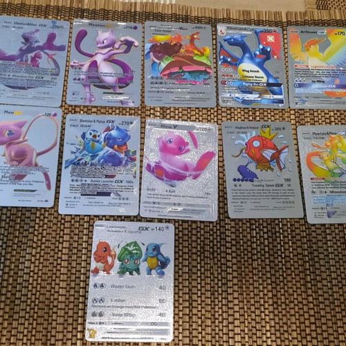 Pokemon cards fan made σαν καινούργιο,… - € 8,00 - Vendora.gr