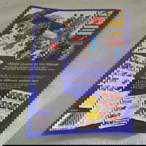 Mercedes - Benz 250 & 280 βιβλίο Owners… - € 12,00 - Vendora.gr