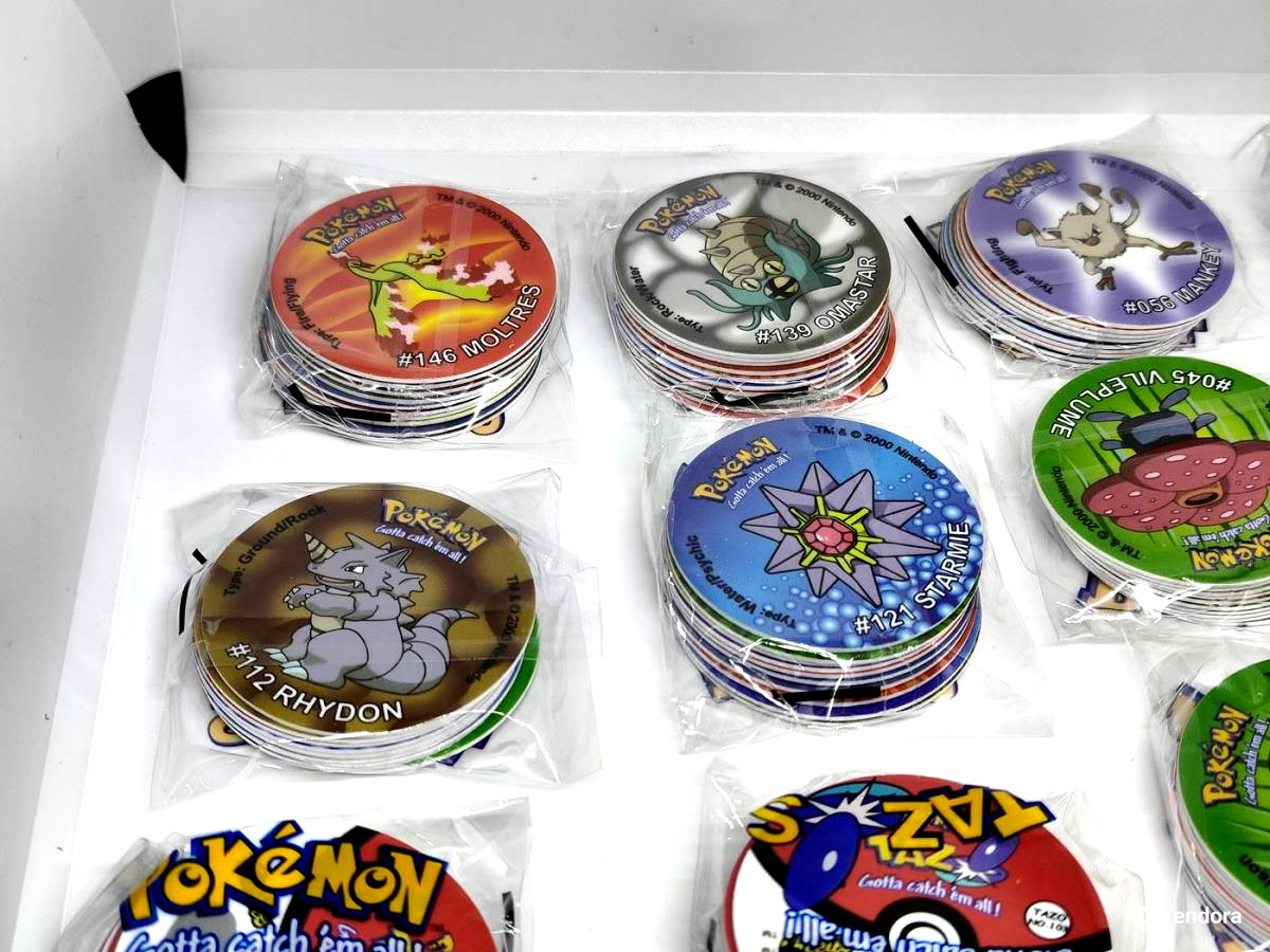 Πληρης Συλλογη Πρωτη Εκδοση Pokemon Tazos -… - € 80,00 - Vendora