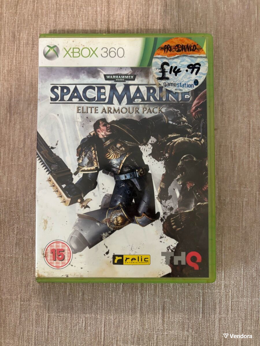 Warhammer 40.000 Space Marine Xbox 360… - € 39,99 - Vendora.gr
