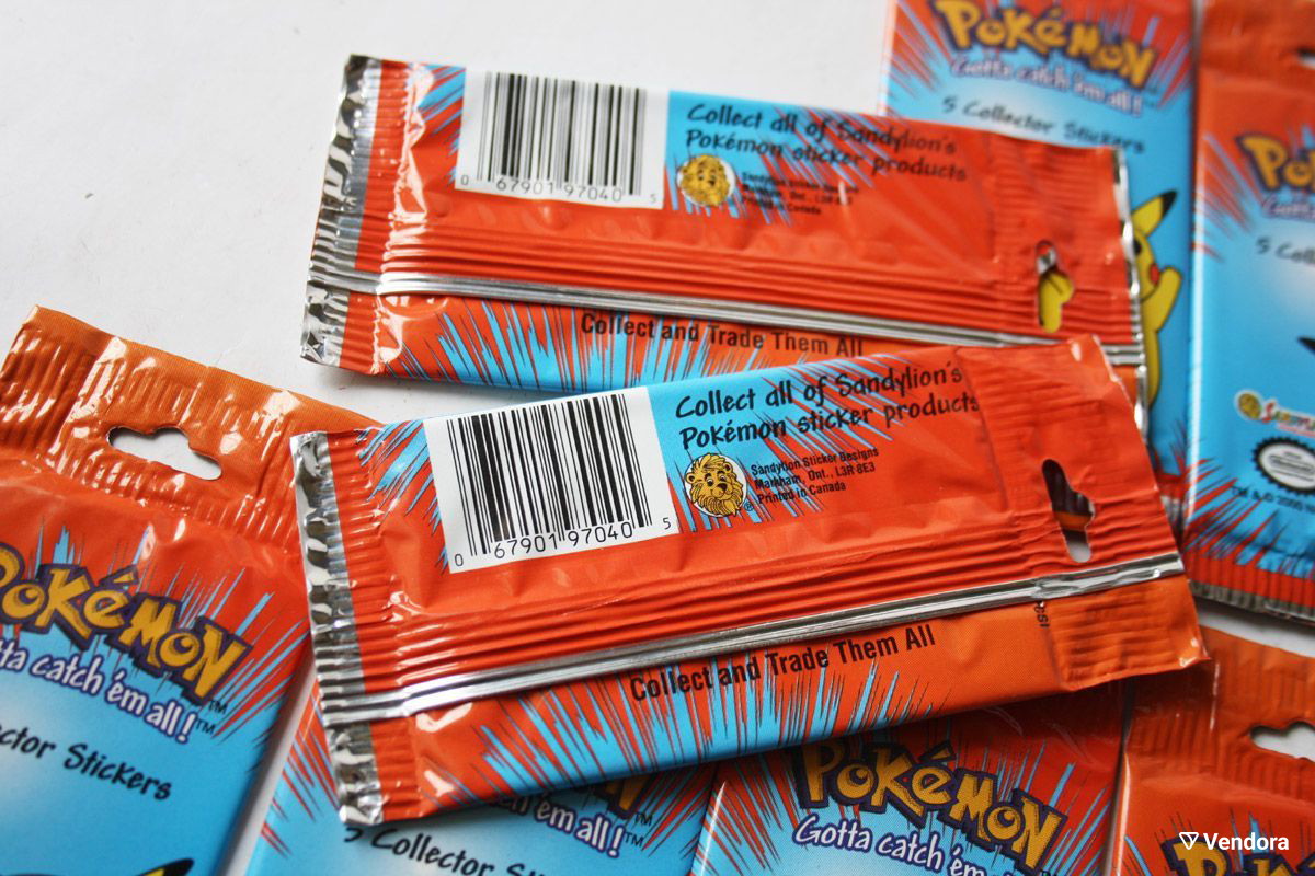10 ΦΑΚΕΛΑΚΙΑ ΜΕ ΑΥΤΟΚΟΛΛΗΤΑ POKEMON … - € 190,00 - Vendora