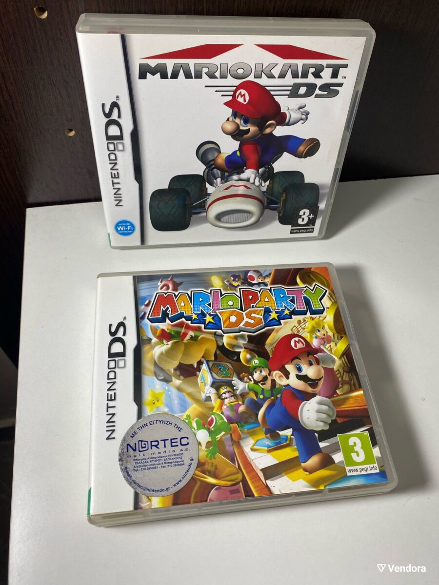 Mario Kart και Super Mario Party DS… - € 35,00 - Vendora.gr