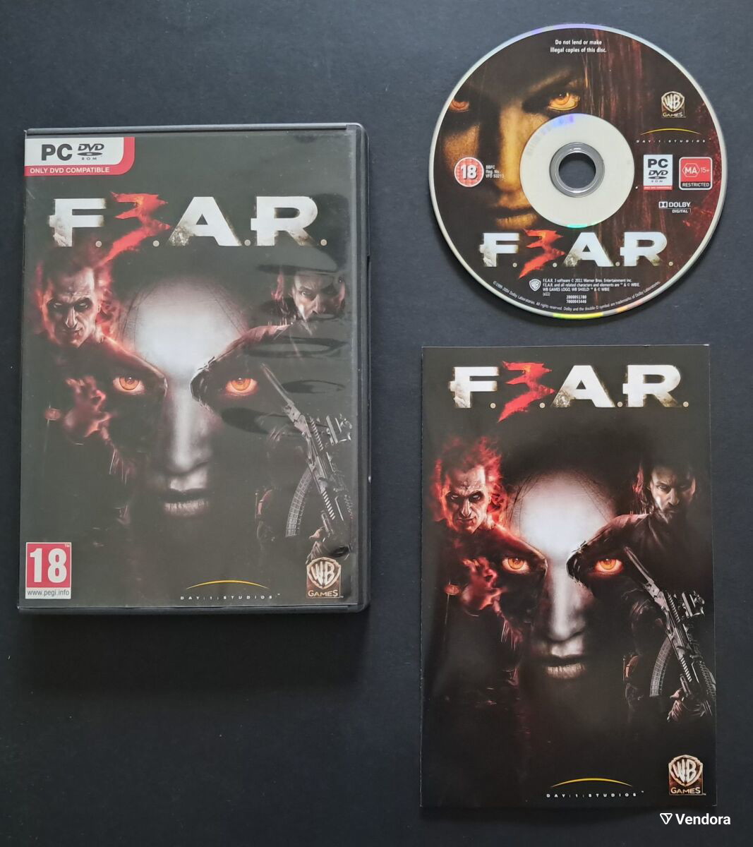 Fear 3 PC игра като нова, стрелба - € 10,40 - Vendora.bg