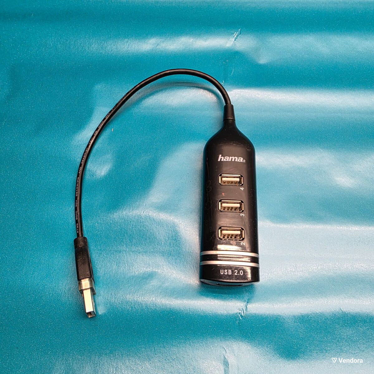 USB Hub Hama 4 θέσεων μεταχειρισμένο, USB… - € 4,00 - Vendora.gr