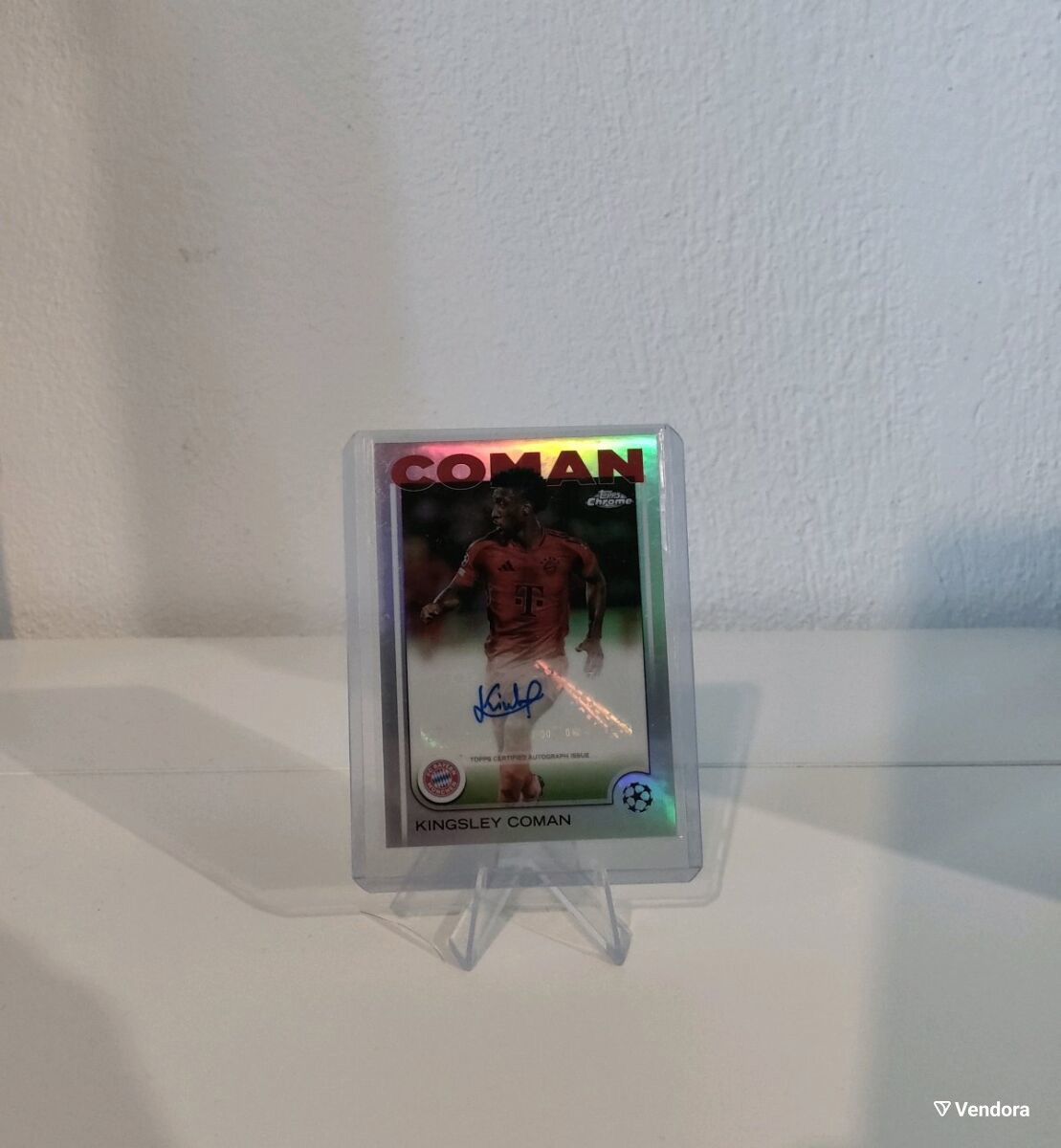 Κάρτα Kingsley Coman Chrome Auto 2024-25… - € 20,00 - Vendora.gr