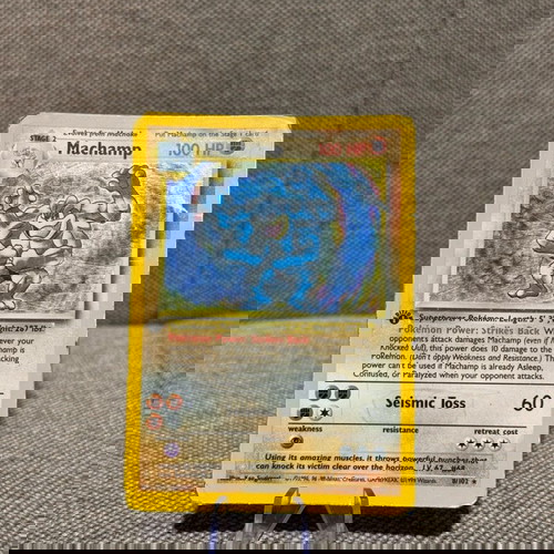 Pokemon TCG Machamp Base Set 1η Έκδοση… - € 7,00 - Vendora.gr