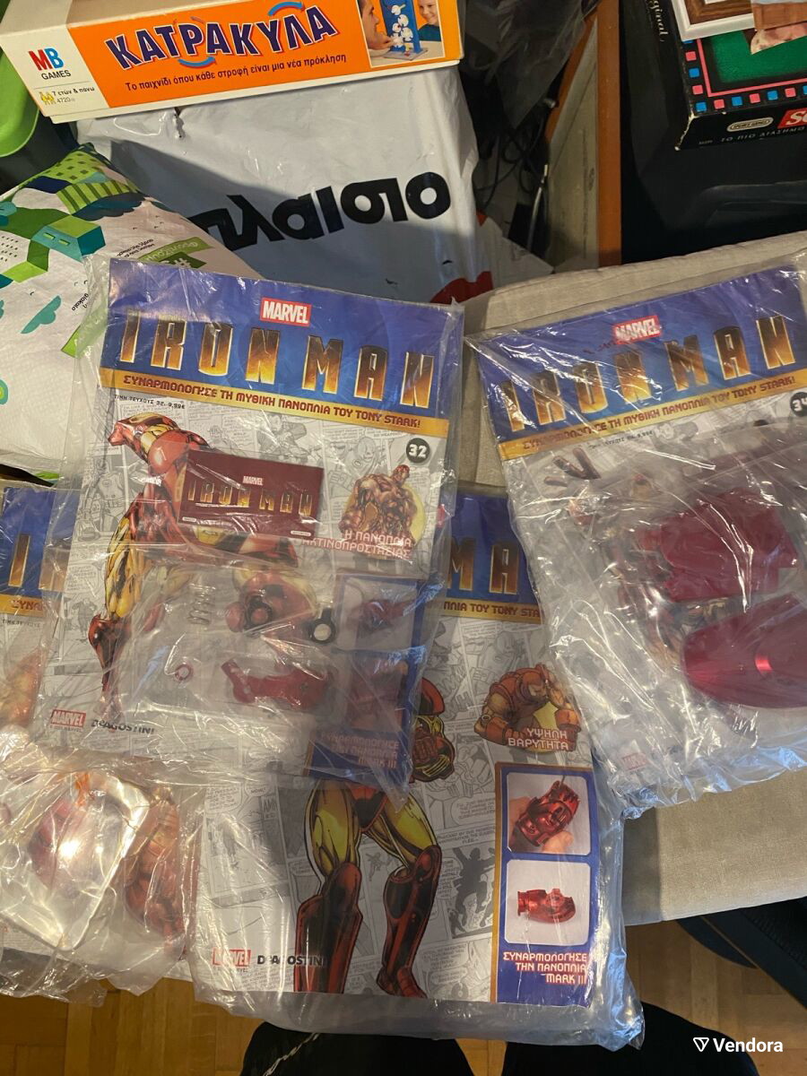 Ironman Deagostini αριστερό γόνατο και… - € 20,00 - Vendora.gr