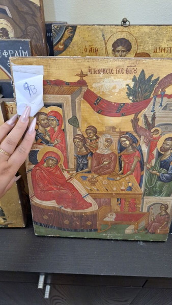 Η ΓΕΝΗΣΗΣ ΤΗΣ ΘΕΟΤΟΚΟΥ- ΕΙΚΟΝΑ ΕΚΚΛΗΣΙΑΣΤΙΚΗ - € 109,00 - Vendora