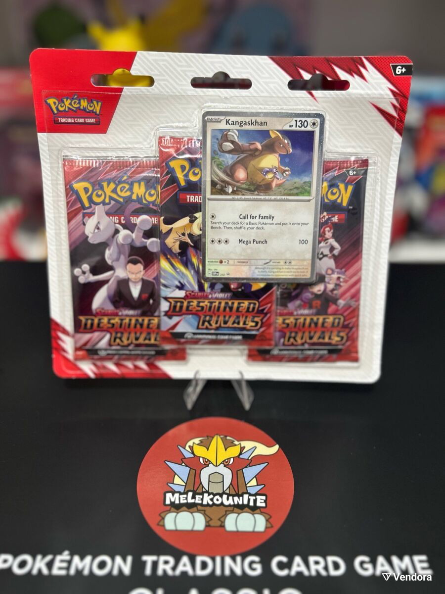 Pokemon Destined Rivals 3-Pack promo… - € 39,99 - Vendora.gr
