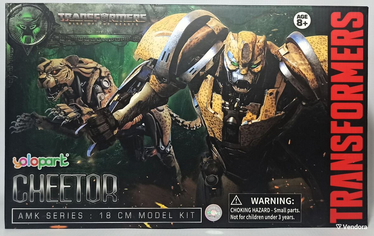 Yolopark Transformers Cheetor AMK Series… - € 44,99 - Vendora.gr
