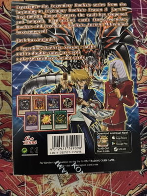 Yu-Gi-Oh Legendary Duelist Season 1 θήκη… - € 1,00 - Vendora.gr