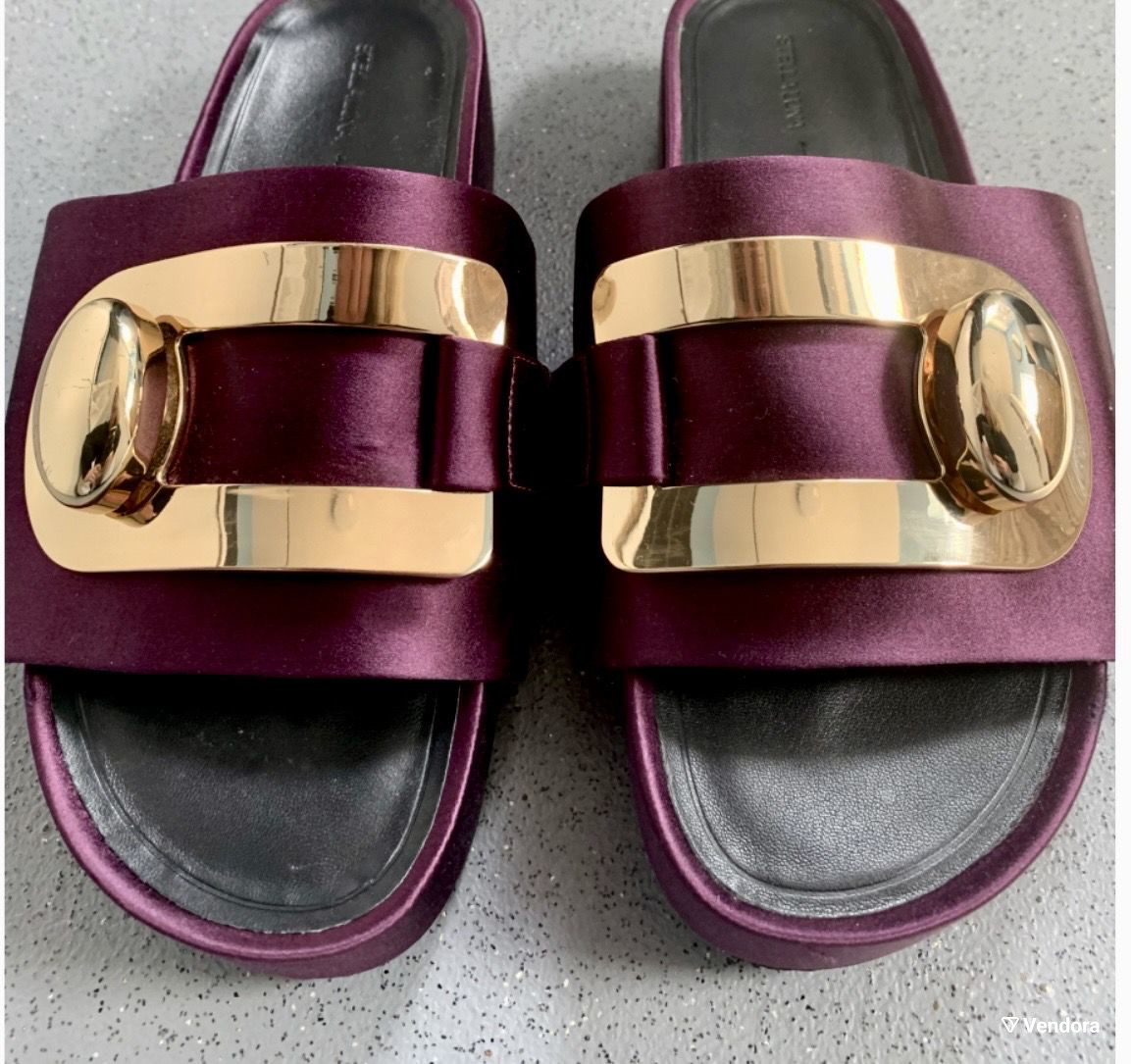 Σατέν σανδάλια mules Stella Luna μέγεθος… - € 65,00 - Vendora.gr