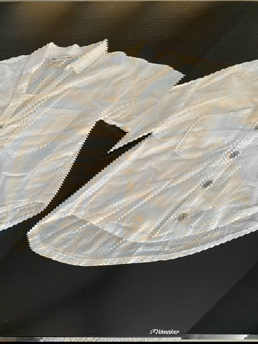 Πουκάμισο Zara σε xs σαν καινούργιο, κοντό - € 12,00 - Vendora.gr