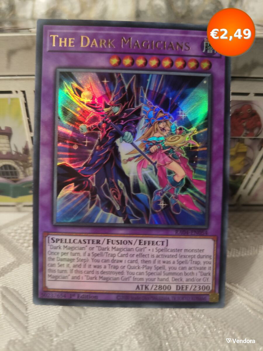 The Dark Magicians Yu-Gi-Oh! κάρτα… - € 2,49 - Vendora.gr