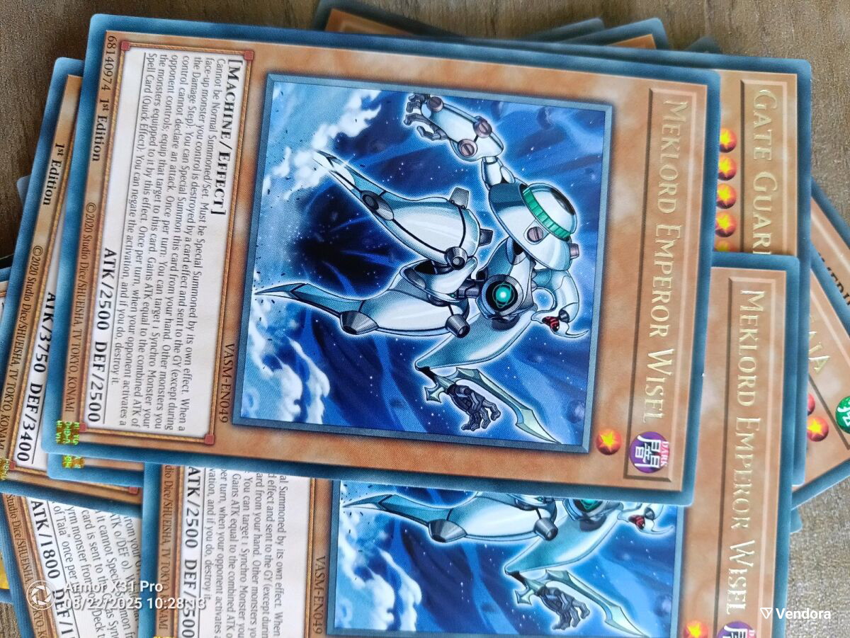 Yu-Gi-Oh Meklord Emperor Wisel κάρτα σαν… - € 0,49 - Vendora.gr