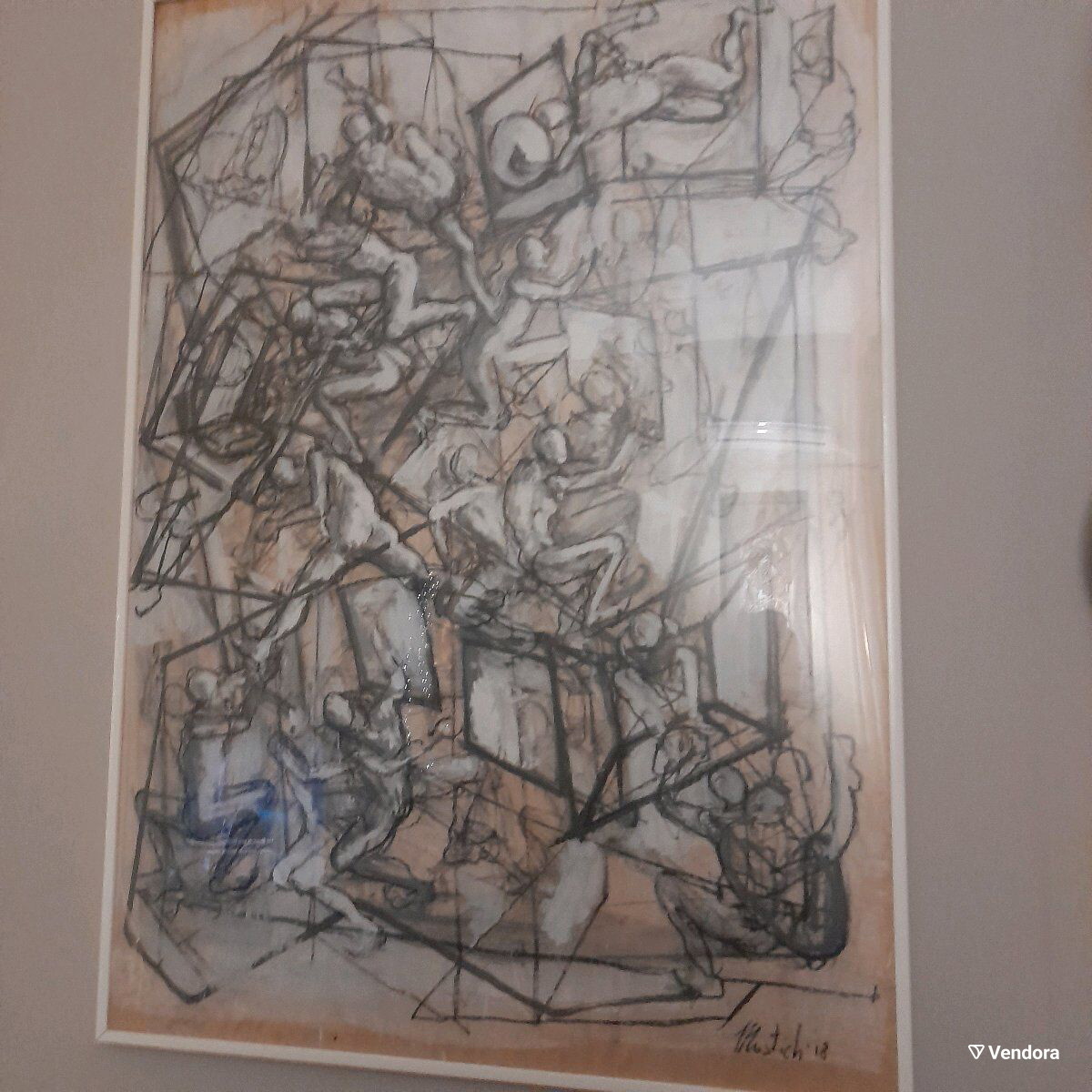 Πίνακας ζωγραφικής πρωτότυπος με… - € 400,00 - Vendora.gr