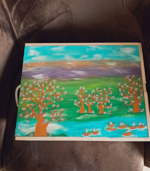 Κουτί ξύλινο αποθήκευσης, ζωγραφισμένο,… - € 27,00 - Vendora.gr