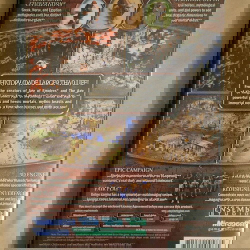 Age of Mythology PC-CD game μεταχειρισμένο - € 12,00 - Vendora.gr