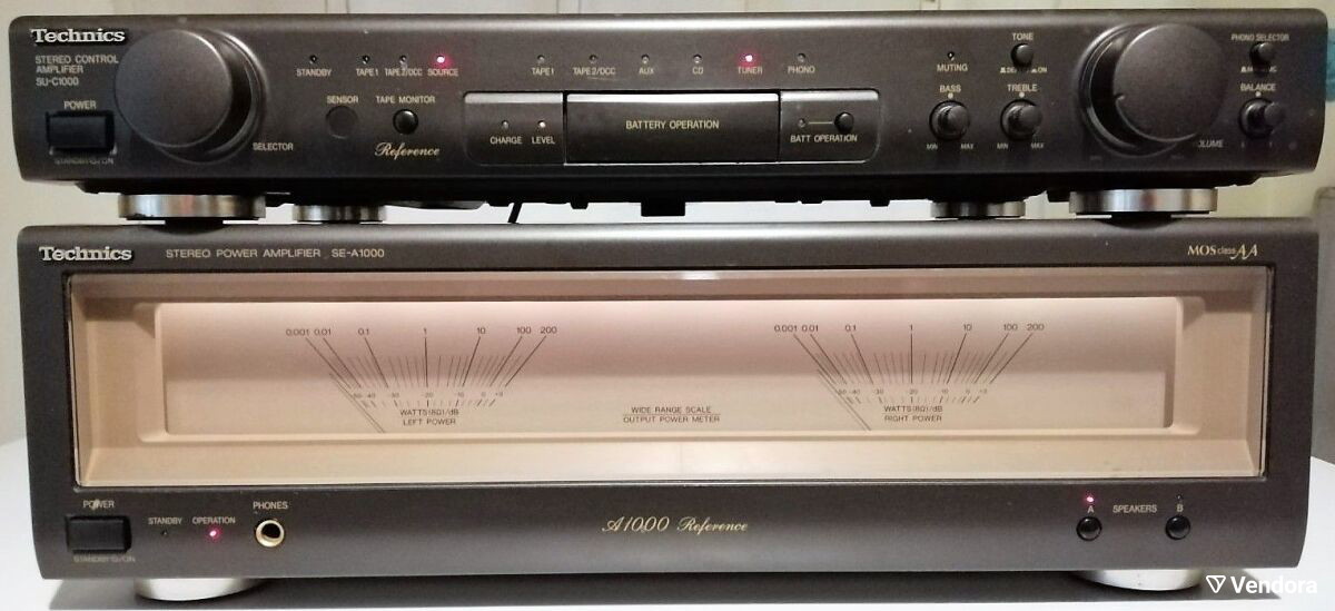 Preamplifier & Amplifier Technics σαν… - € 900,00 - Vendora.gr
