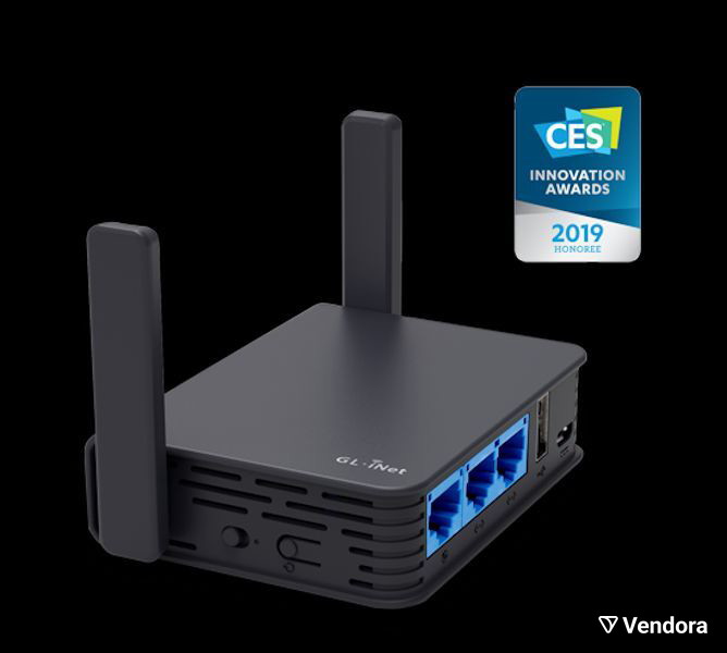 GL.iNet Slate (GL-AR750S-Ext) router… - € 50,00 - Vendora.gr