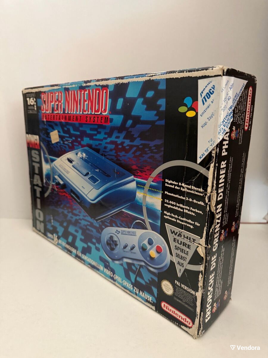 Super Nintendo Entertainment System… - € 330,00 - Vendora.gr