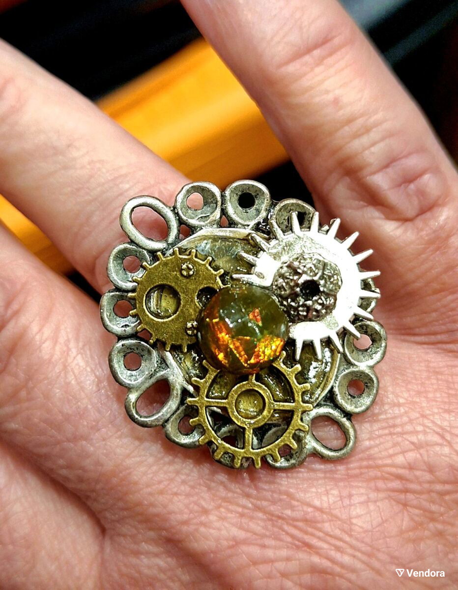 RETRO STEAMPUNK MAGIC Δαχτυλίδι - € 35,00 - Vendora.gr