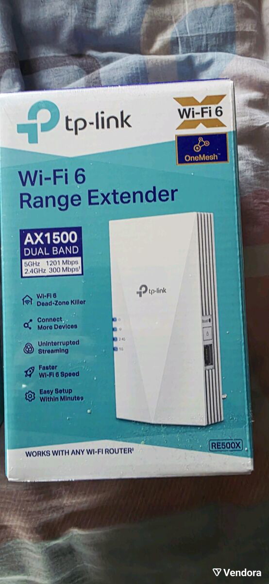 Extender-Access Point Tp-Link RE500X v1… - € 30,00 - Vendora.gr