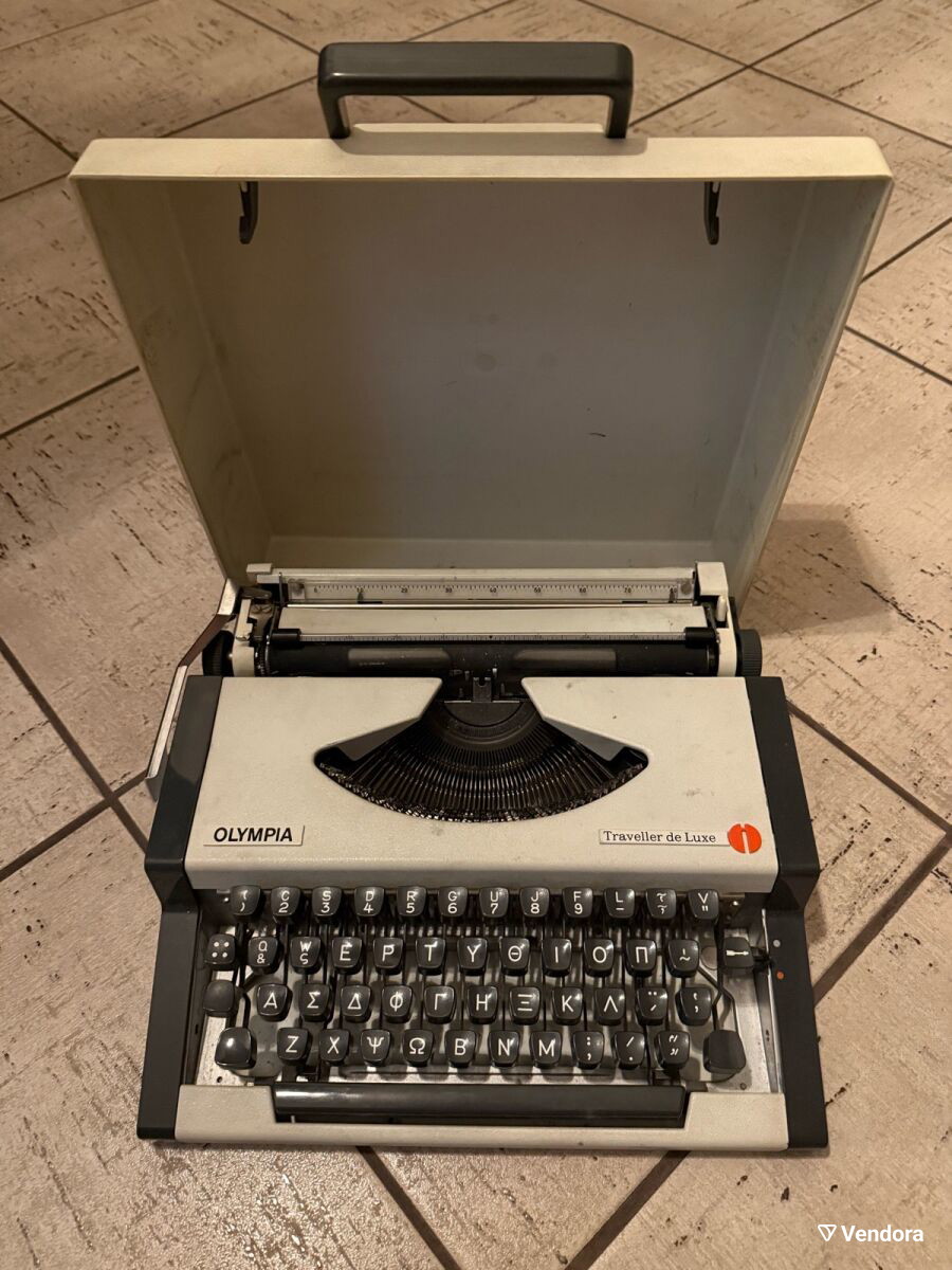 Γραφομηχανή Olympia Traveller de Luxe… - € 100,00 - Vendora.gr