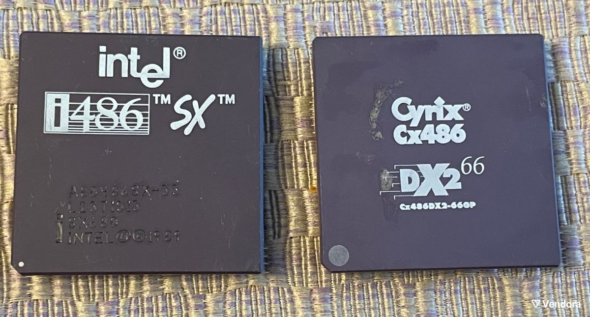 Intel 486 SX και Cyrix 486 DX2… - € 28,00 - Vendora.gr