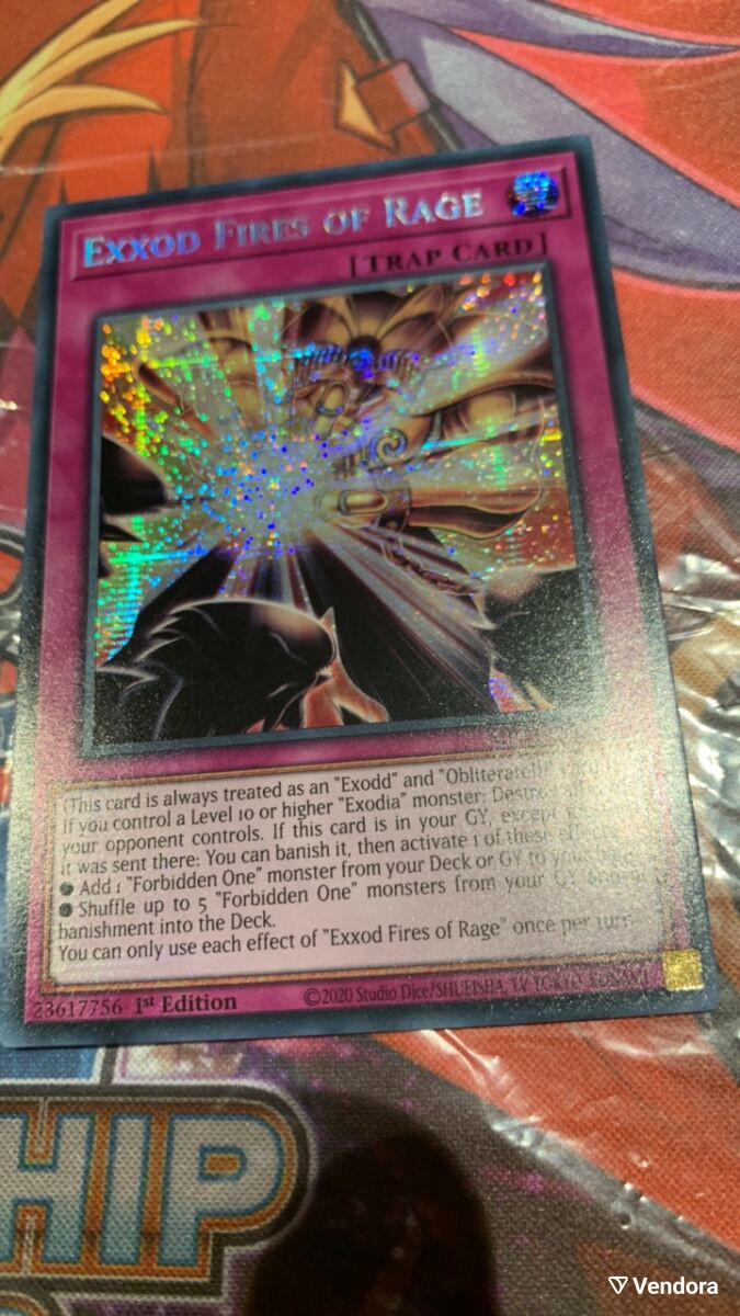 Exxod Fires Of Rage Secret rare винтидж… - € 5,00 - Vendora.bg