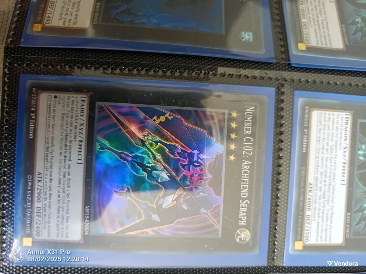 Number C102 Archfiend Seraph Yu-Gi-Oh… - € 25,00 - Vendora.bg