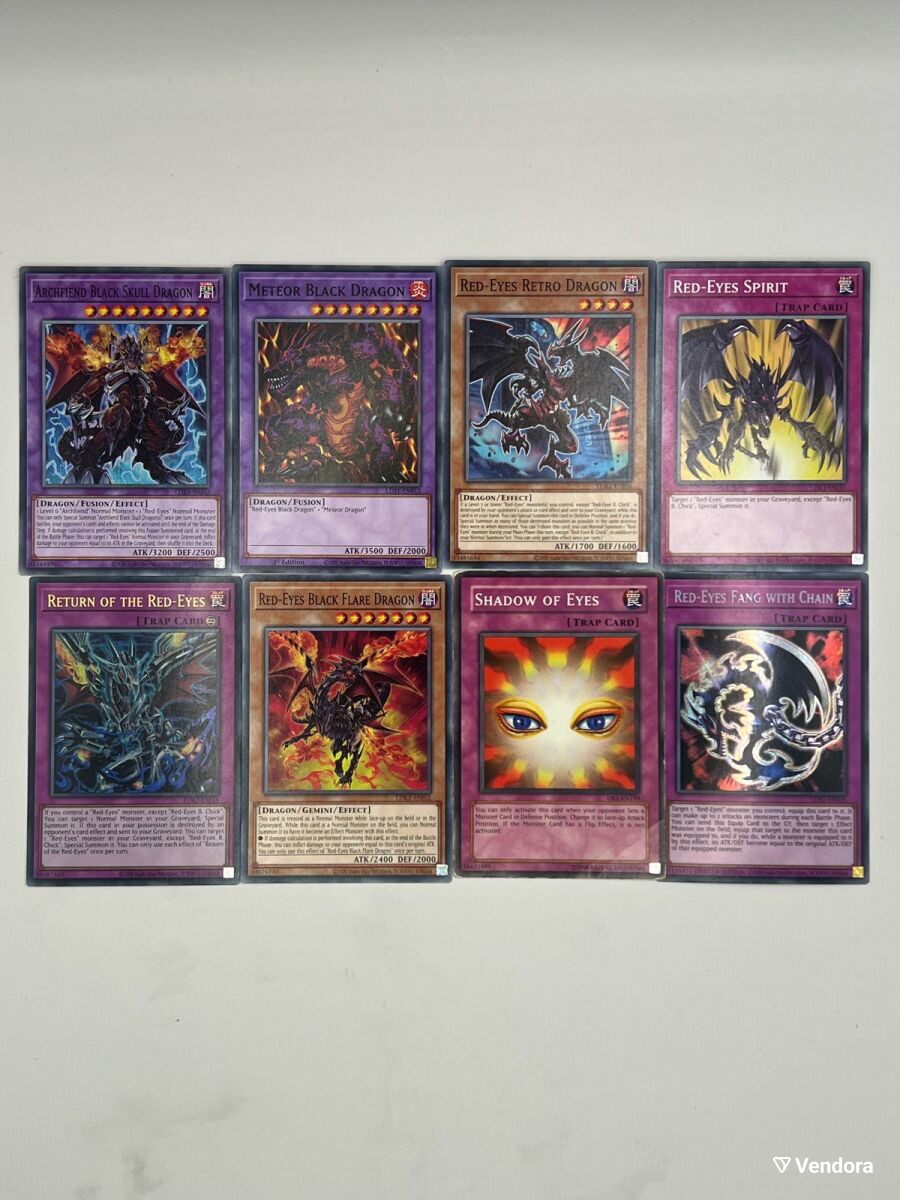 Yu-Gi-Oh! Red-Eyes Dragon πακέτο σαν… - € 7,50 - Vendora.gr