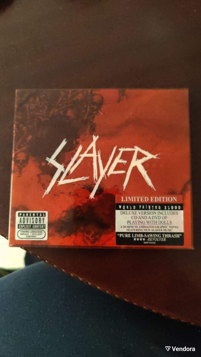 Slayer World Painted Blood CD σαν… - € 10,00 - Vendora.gr