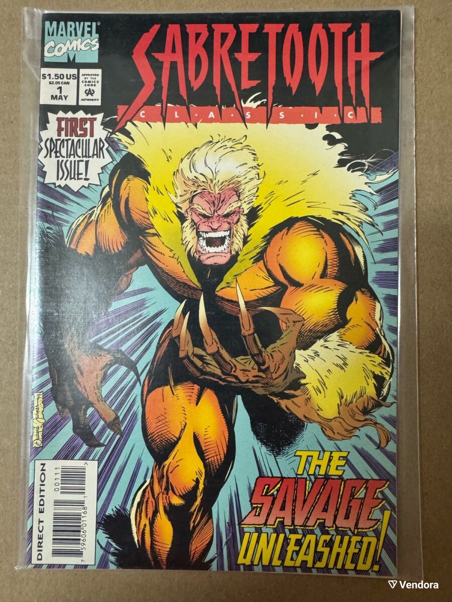 Sabretooth Classic Vintage Marvel Comics… - € 16,00 - Vendora.gr
