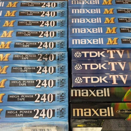 Видеокасети нови, комплект от 20 броя - € 40,00 - Vendora.bg