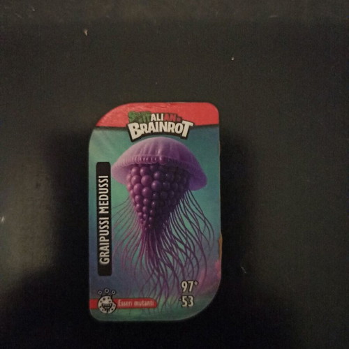 Brainrot metal tag #68 σαν καινούργιο - € 0,50 - Vendora.gr