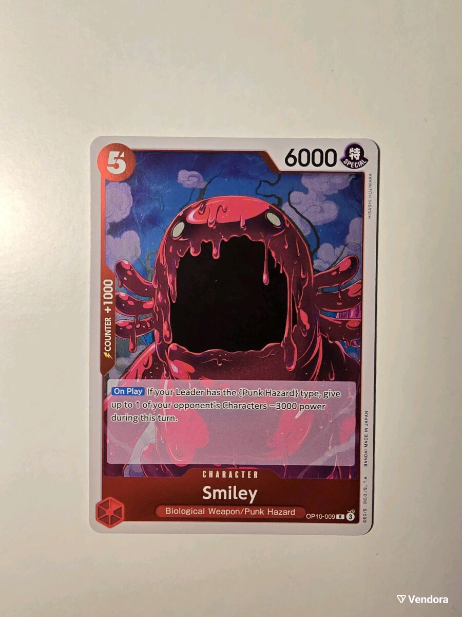 Smiley One Piece Card Game OP10-009… - € 1,00 - Vendora.gr