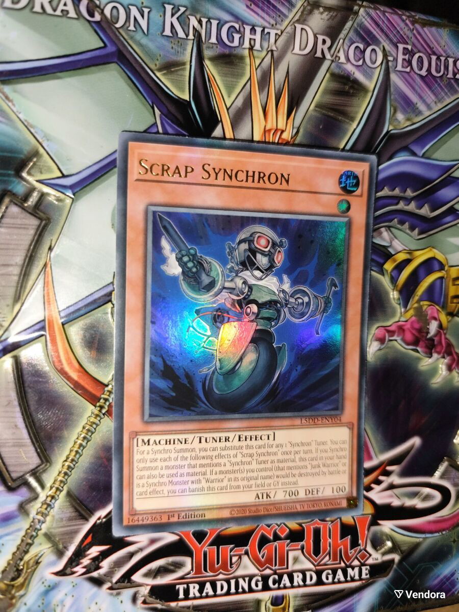 Scrap Synchron κάρτα Yu-Gi-Oh καινούργια,… - € 2,00 - Vendora.gr