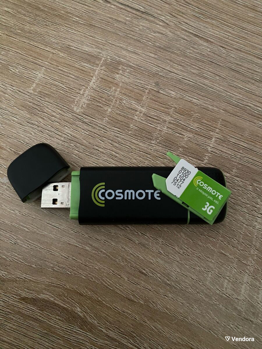 Cosmote 3G HSPA+ USB Modem ZTE MF110 σαν… - € 5,00 - Vendora.gr
