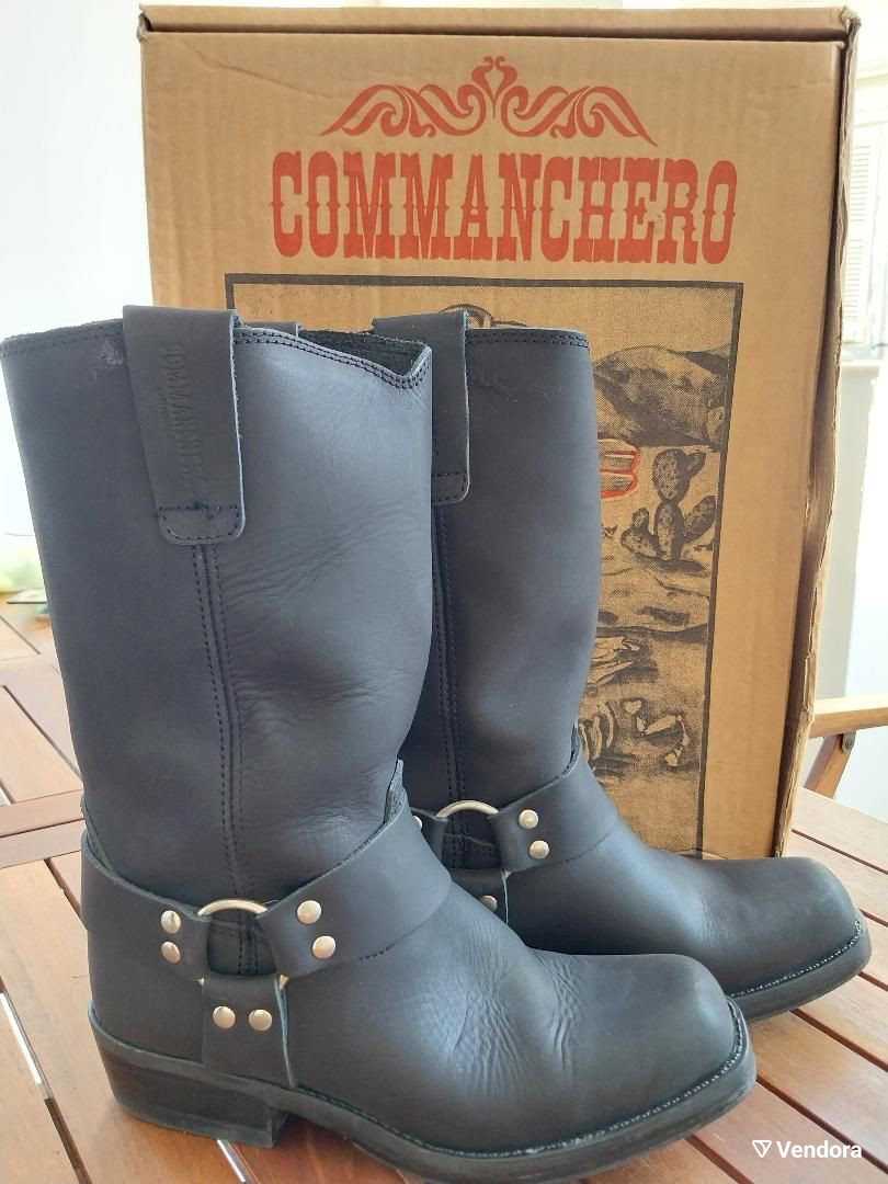 Commanchero 611 Μαύρες Δερμάτινες… - € 99,00 - Vendora.gr